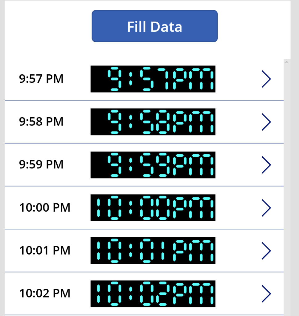 Powerapps Design Create A Digital Alarm Clock Display Life On